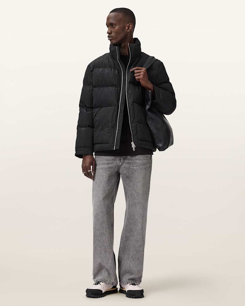 Pulse Quilted Puffer Jacket Black | ALLSAINTS
